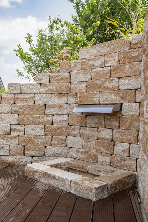 Redsun Combi wall Mont Blanc 50x20x15 cm | Snoei